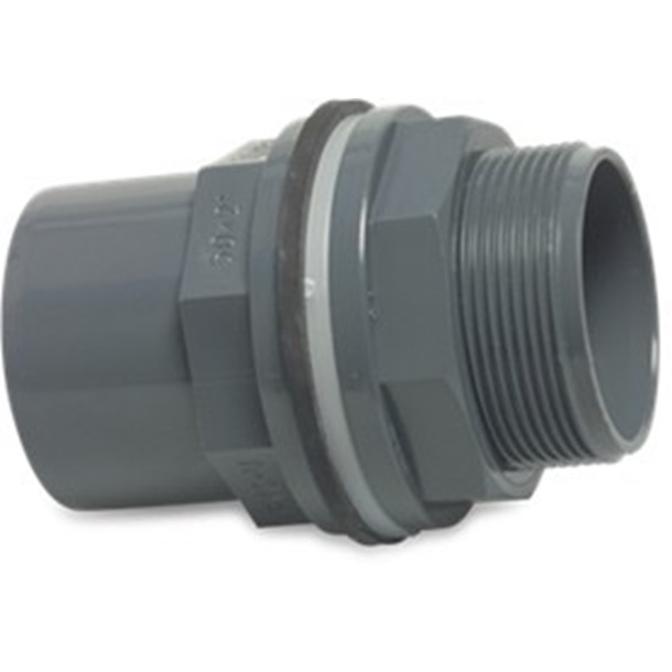 AquaMedic PVC-U Bulk Heads | Rock N Critters